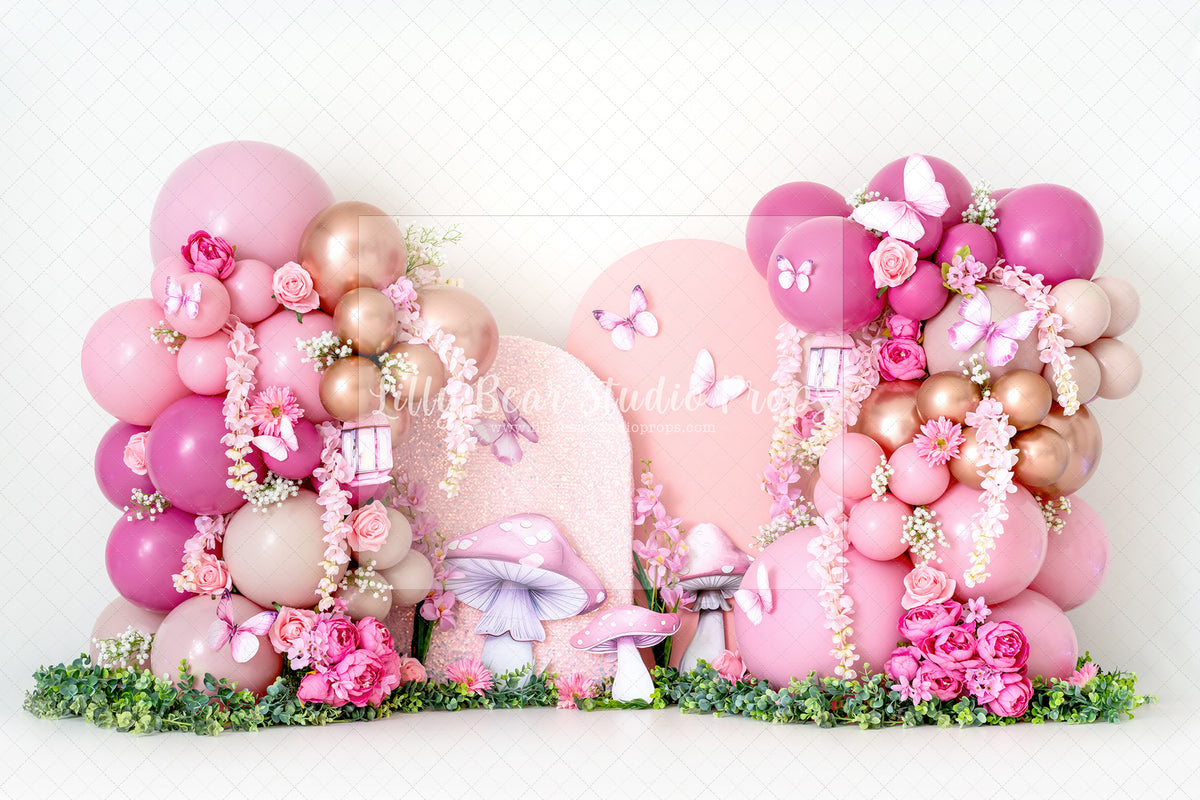 Ava's Pink Fairy Balloons – Lilly Bear Studio Props