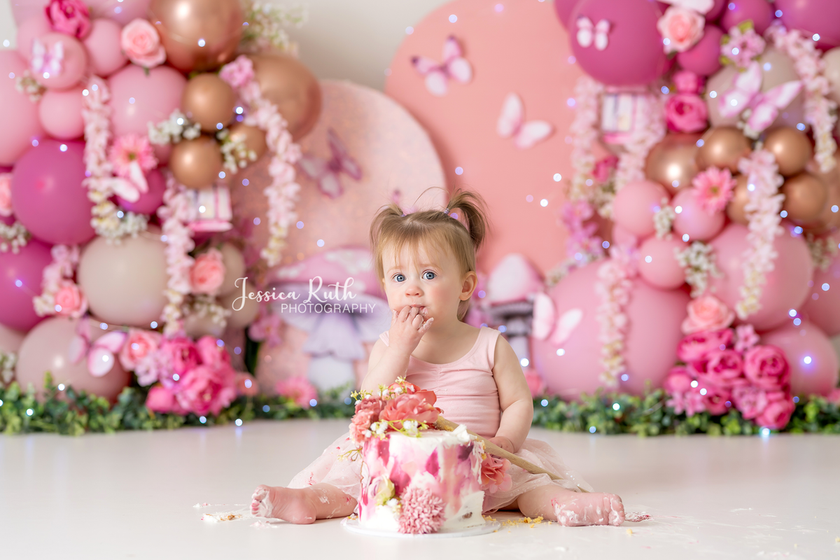 Ava's Pink Fairy Balloons – Lilly Bear Studio Props