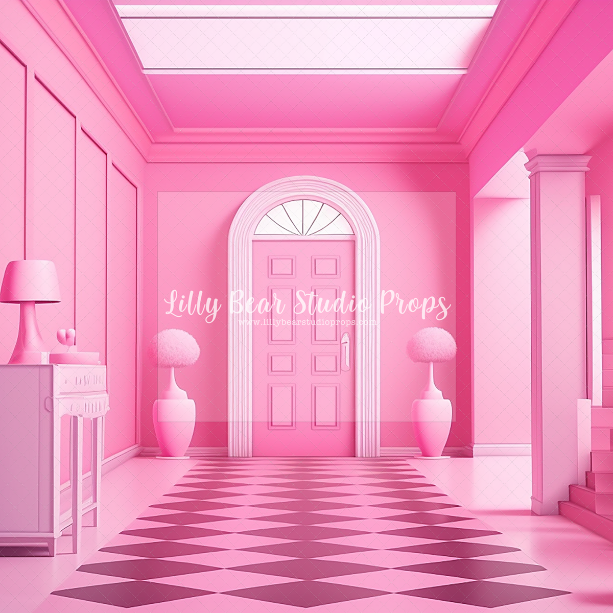 Barbie's Foyer – Lilly Bear Studio Props