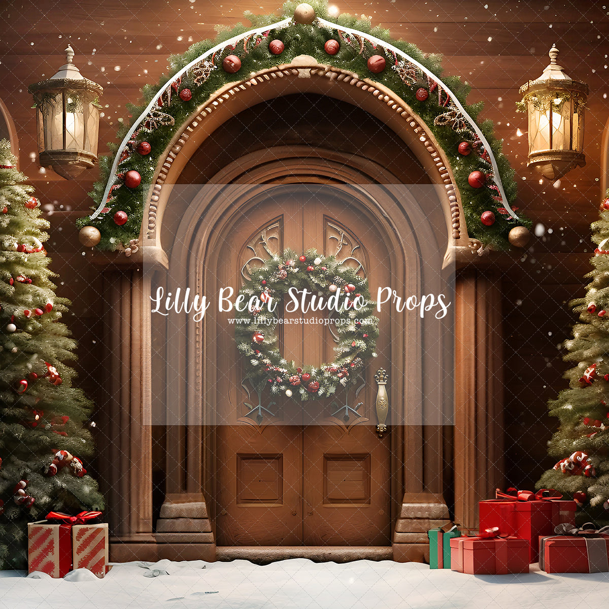 Enchanted Holiday Entry – Lilly Bear Studio Props