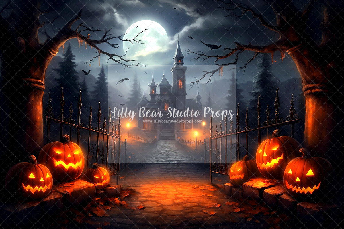 Glowing Pumpkin Gates – Lilly Bear Studio Props