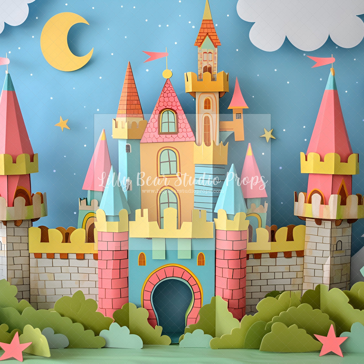 Medieval Times Palace Cutouts – Lilly Bear Studio Props
