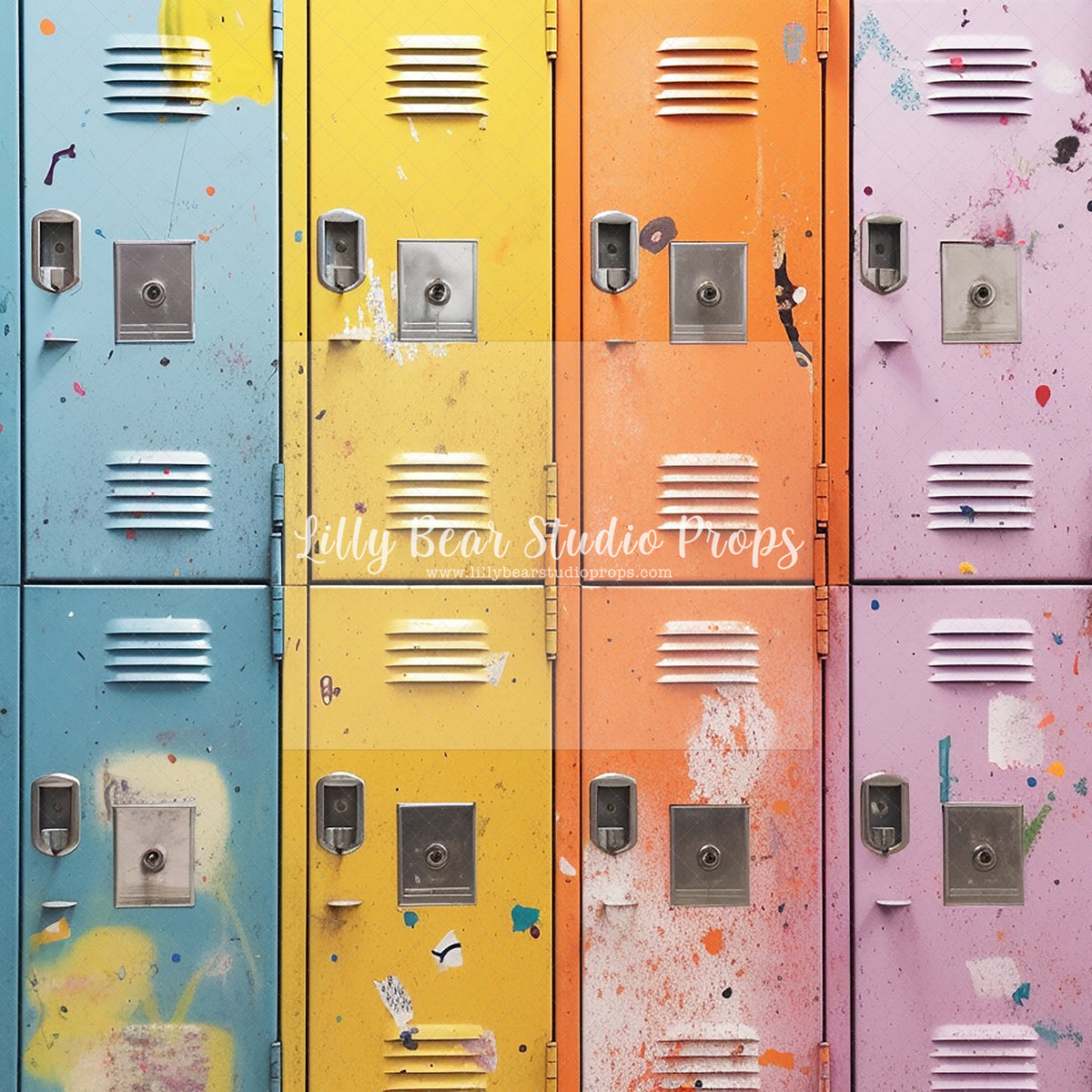 Paint Locker – Lilly Bear Studio Props