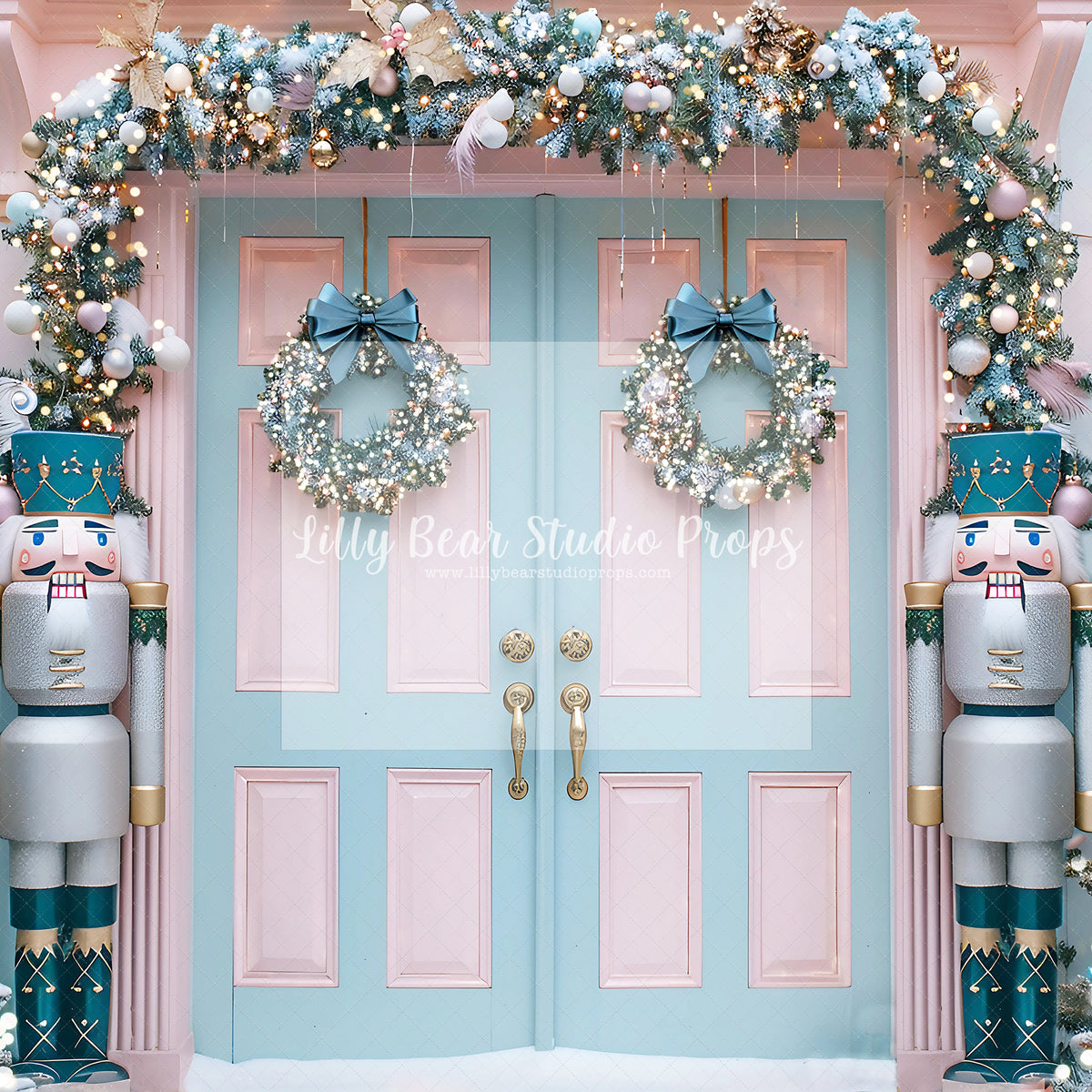 Pink & Blue Nutcracker Entry – Lilly Bear Studio Props