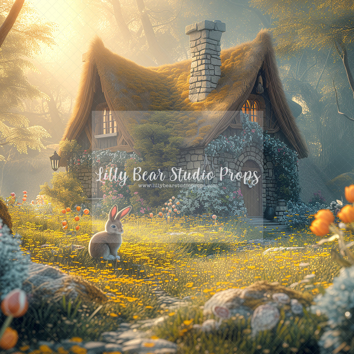 Rabbit Cottage – Lilly Bear Studio Props