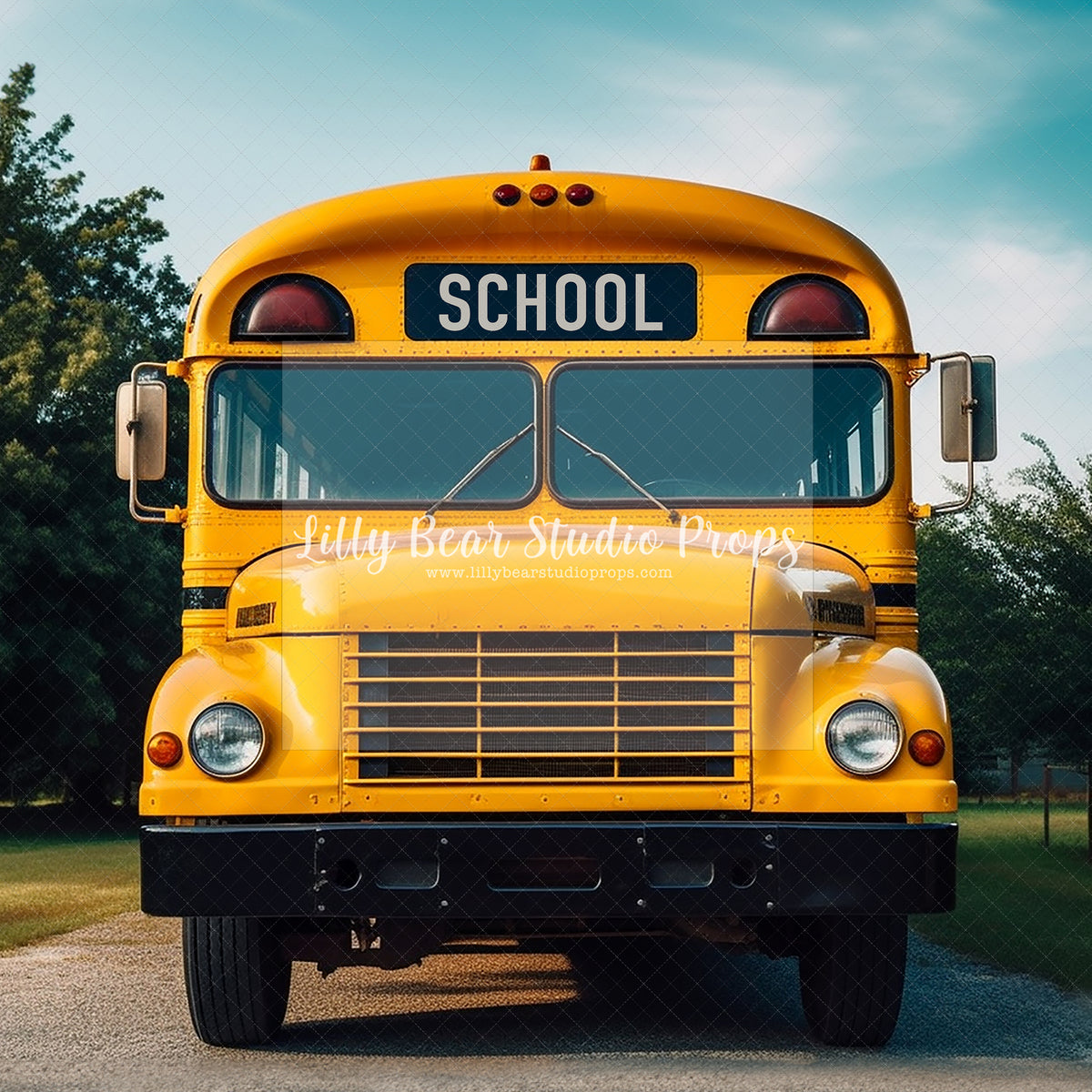 School Bus – Lilly Bear Studio Props