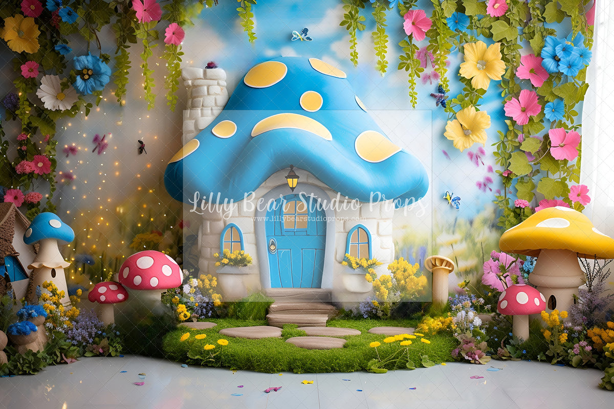 Smurf Cottage – Lilly Bear Studio Props