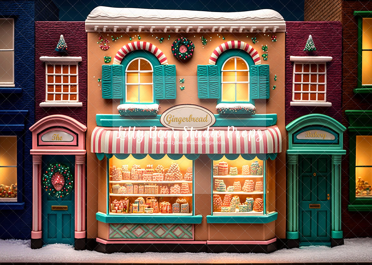 The Gingerbread Bakery – Lilly Bear Studio Props