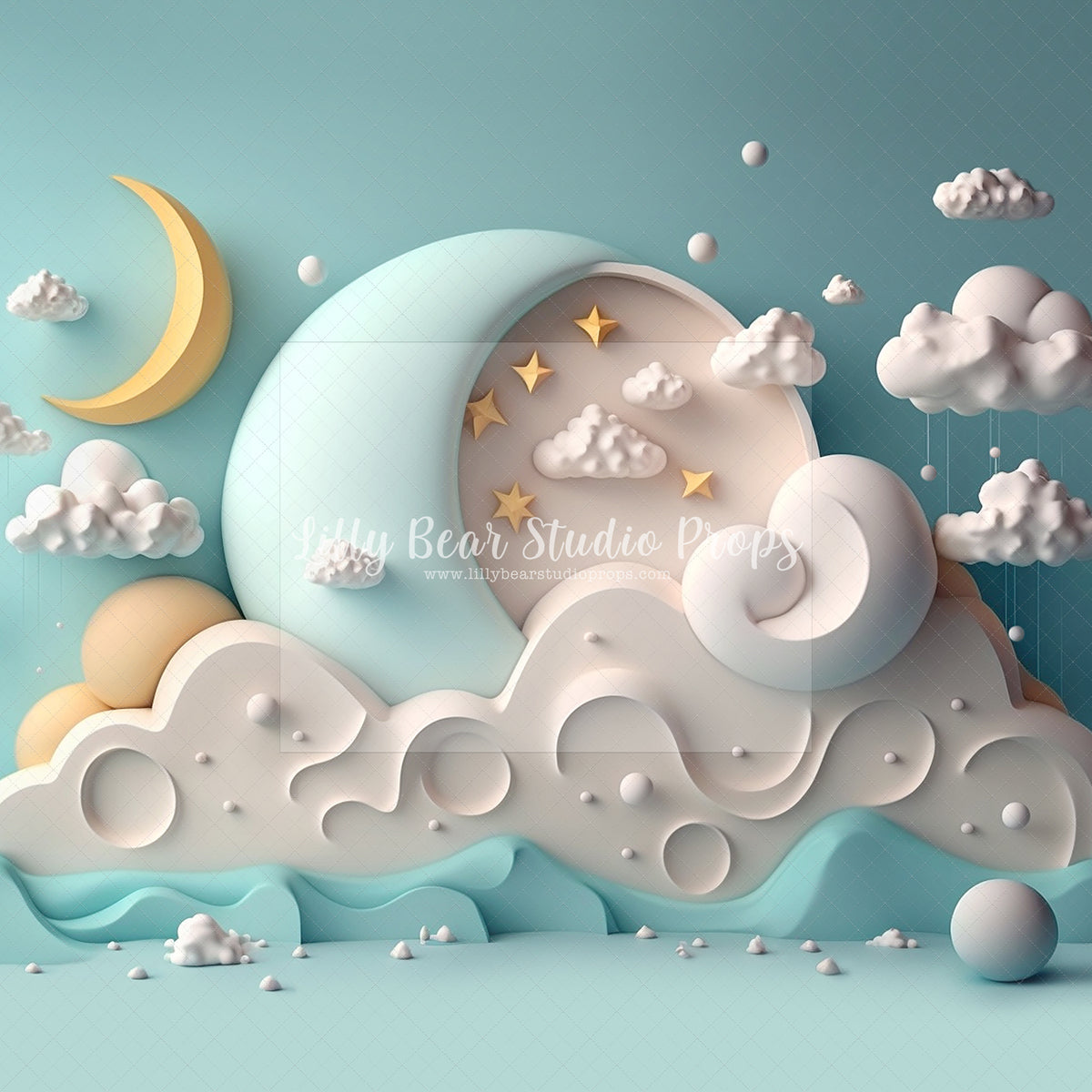 Baby Blue Moon – Lilly Bear Studio Props