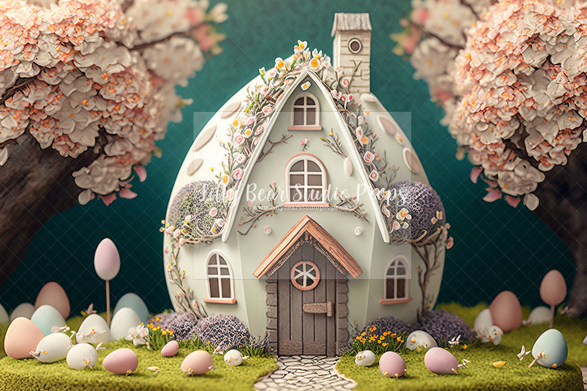 Easter Bunny Cottage – Lilly Bear Studio Props