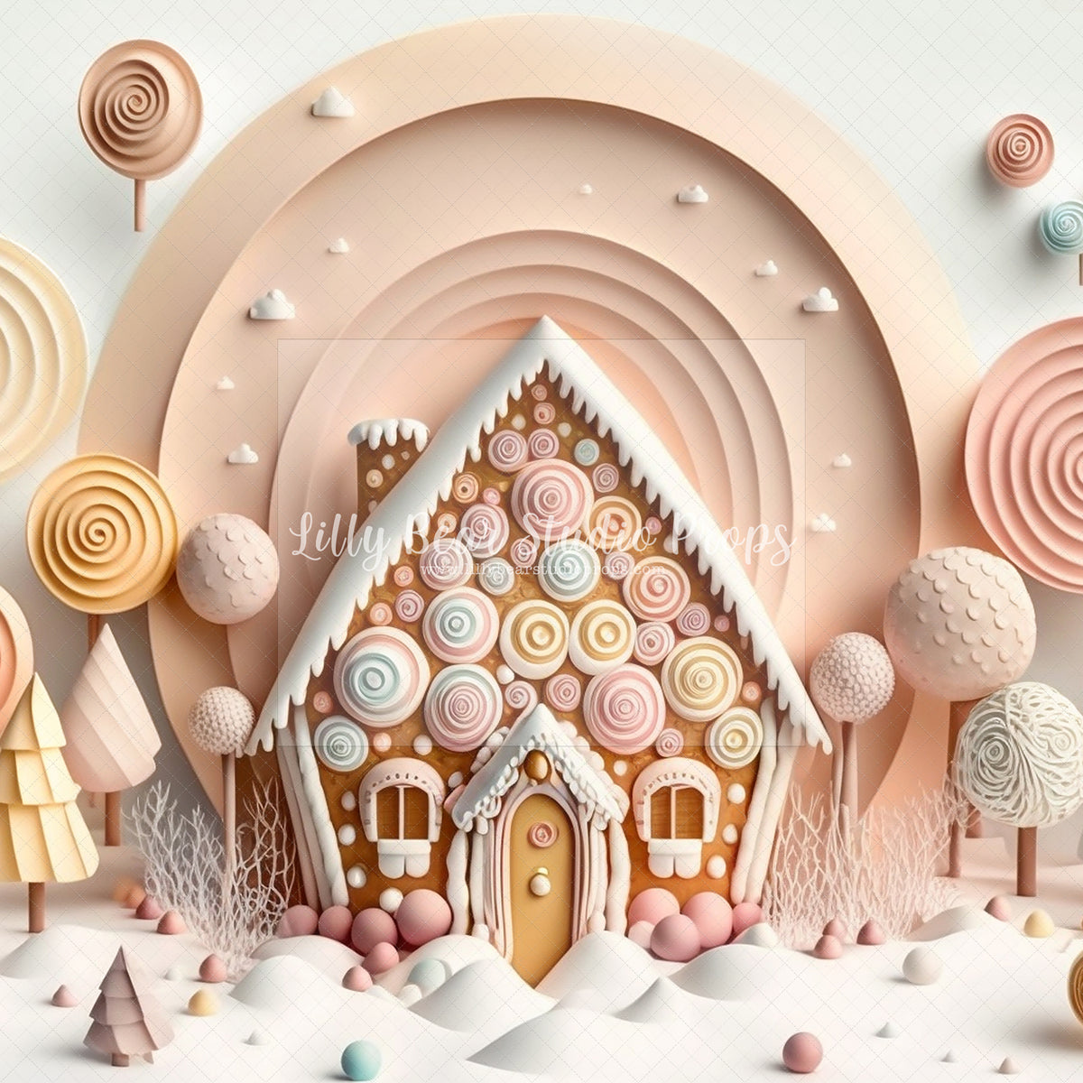 Gingerbread House – Lilly Bear Studio Props