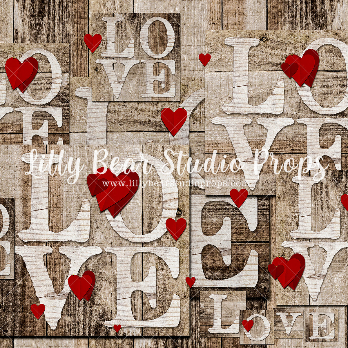 LOVE boards – Lilly Bear Studio Props