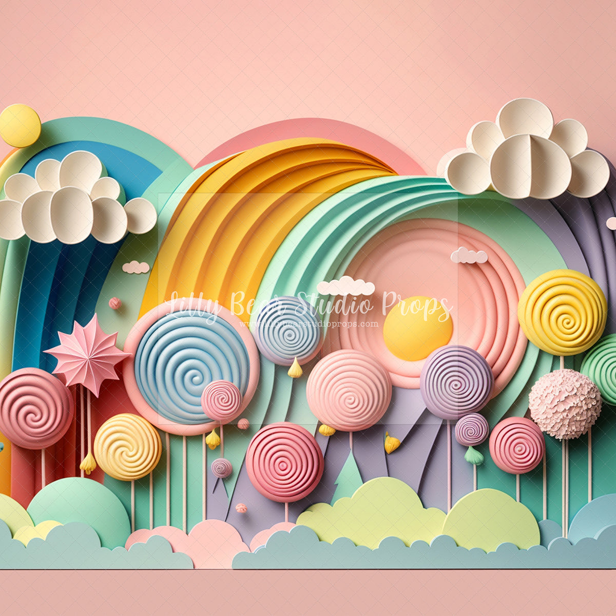 Lollipop Trees - Sweep Option – Lilly Bear Studio Props