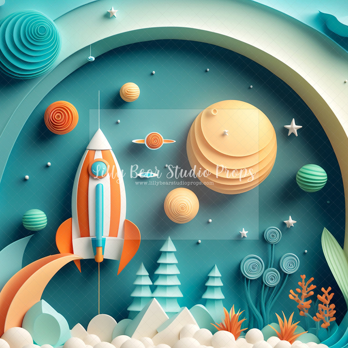 Rocket to Jupiter – Lilly Bear Studio Props