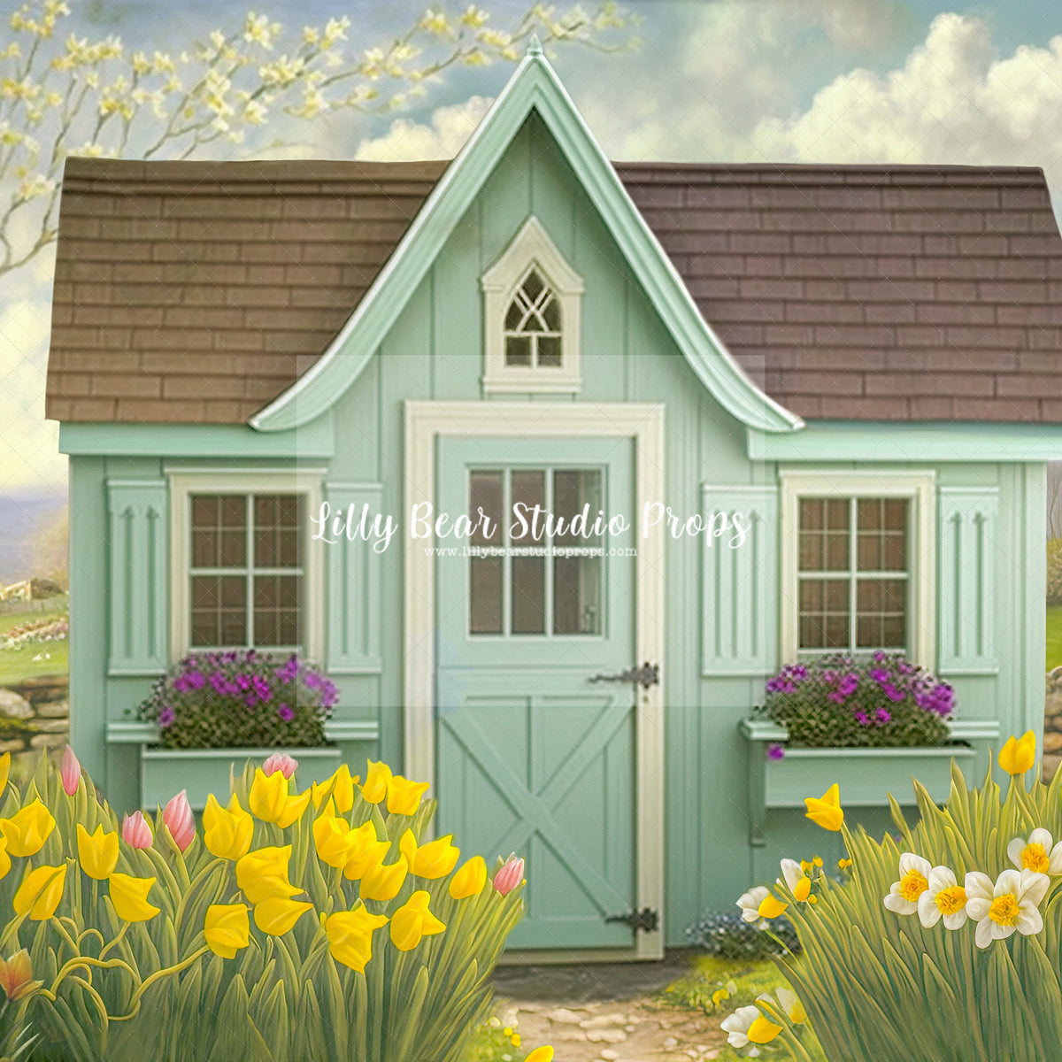 Spring Gate House – Lilly Bear Studio Props