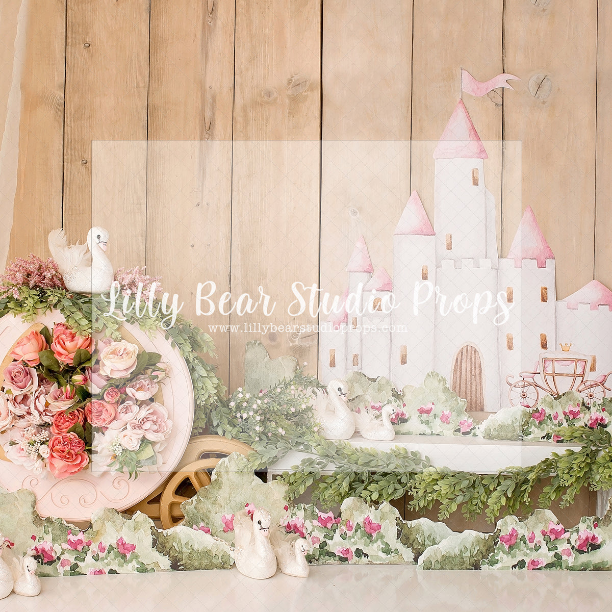 Swan Princess Castle – Lilly Bear Studio Props